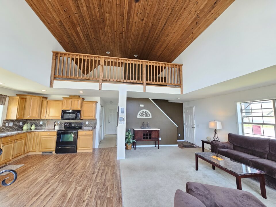 Open Floor Plan Cape Chalet Chalet Homes | ModularHomes.com